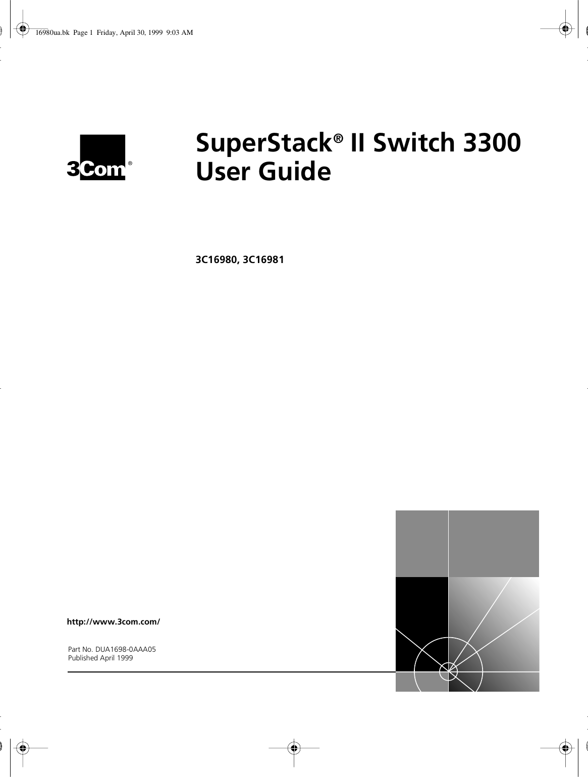 3Com 3C16981 Owners Manual SuperStack II Switch 3300 User Guide
