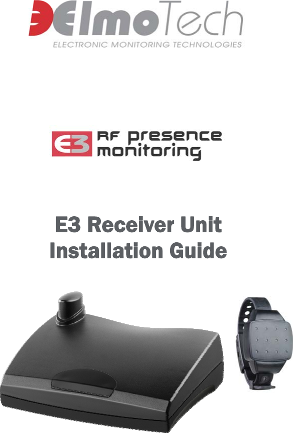 3M Electronic Monitoring DCU-2010-2 Data Collection Unit User Manual E3 ...