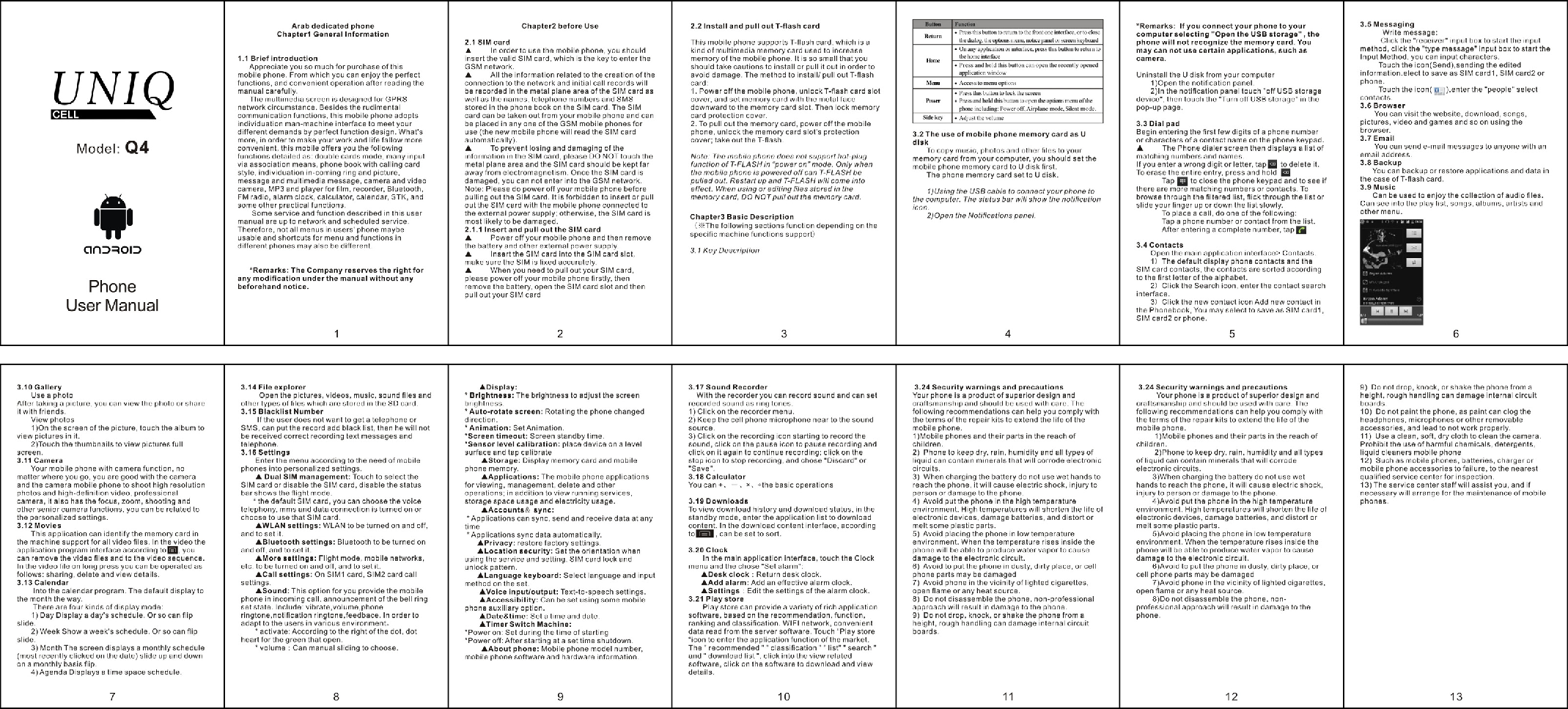 4G NET Q4 Mobile phone User Manual CBB5C3F7CAE92E6A7067