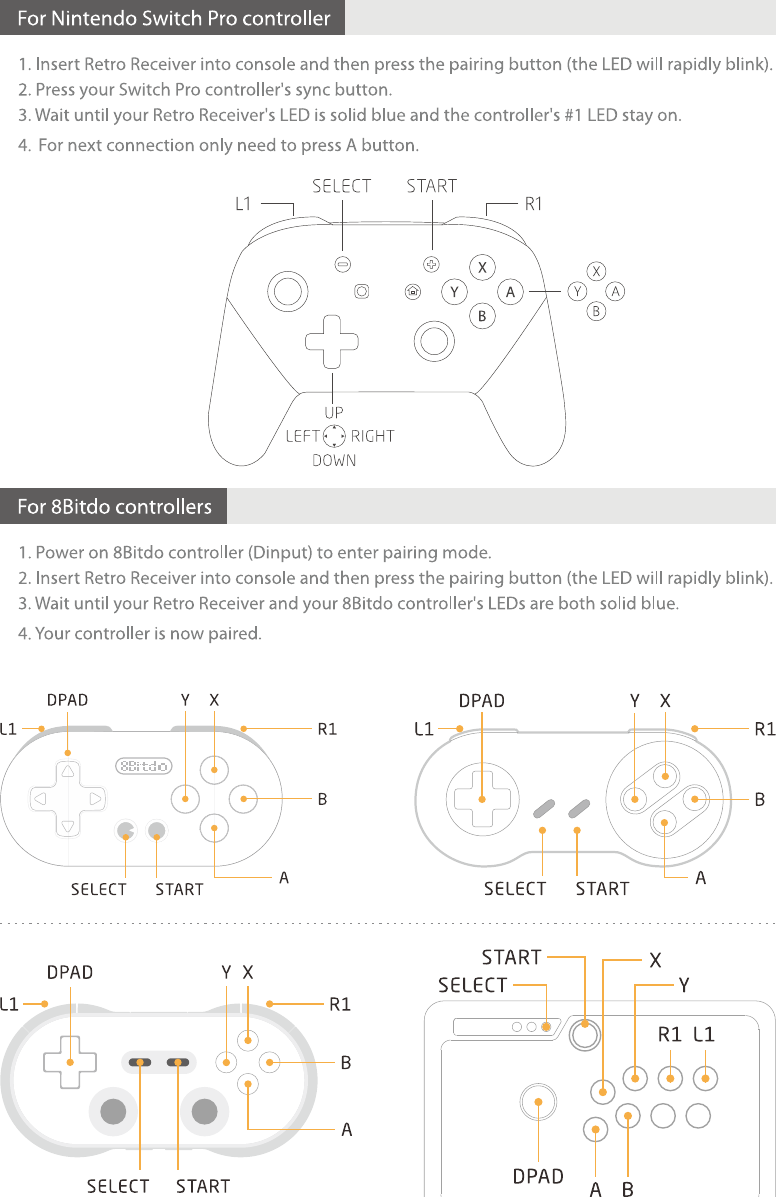 8Bitdo Snesrr V4.0.1 SNES RR Manual