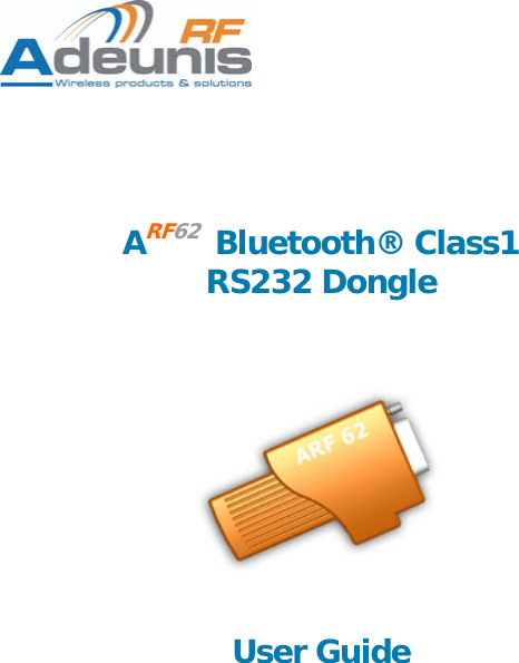 ADEUNIS RF ARF750X Wireless modem User Manual