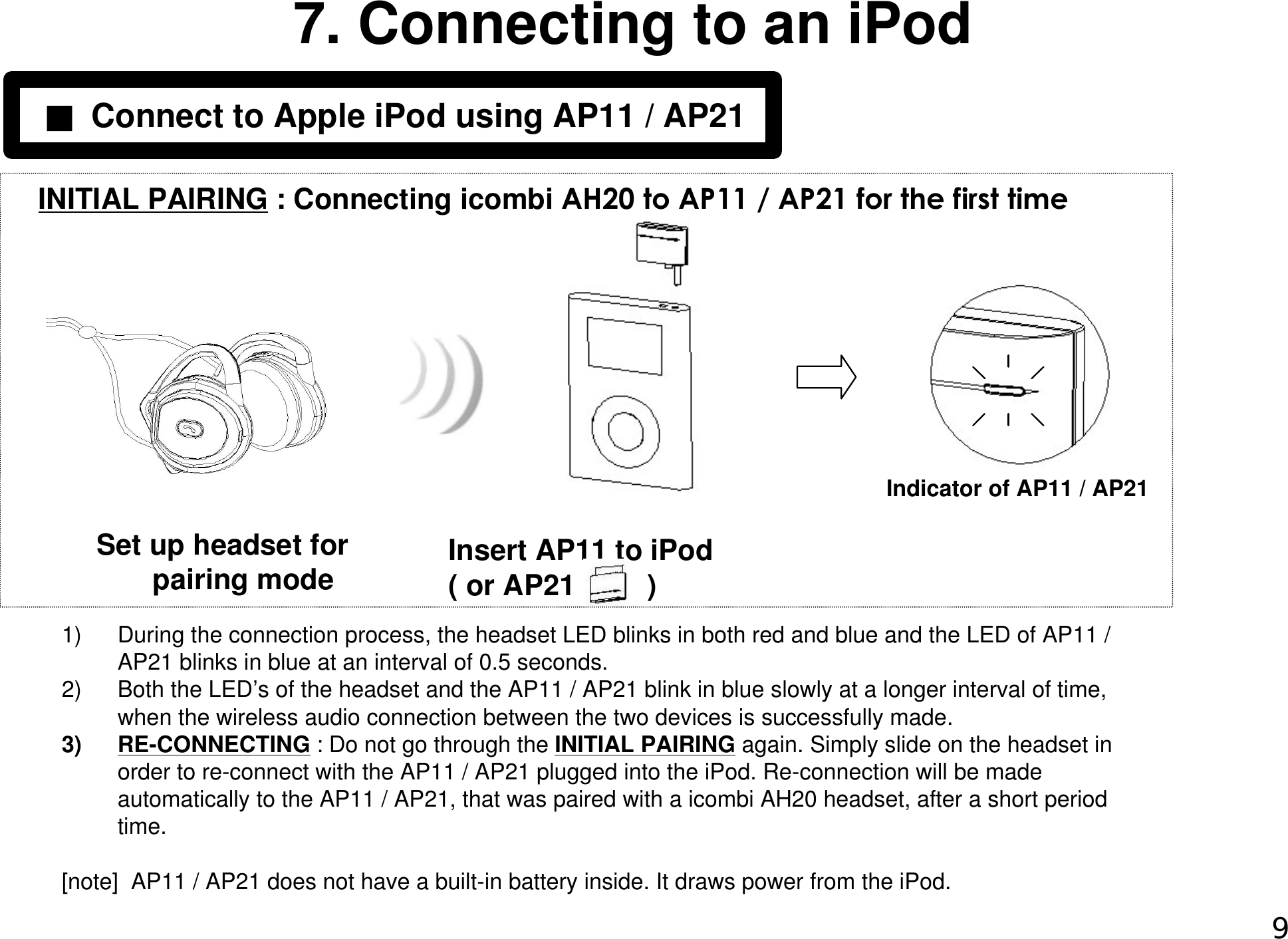 AIRLOGIC AP21 BLUETOOTH WIRELESS AUDIO TRANS User Manual users manual