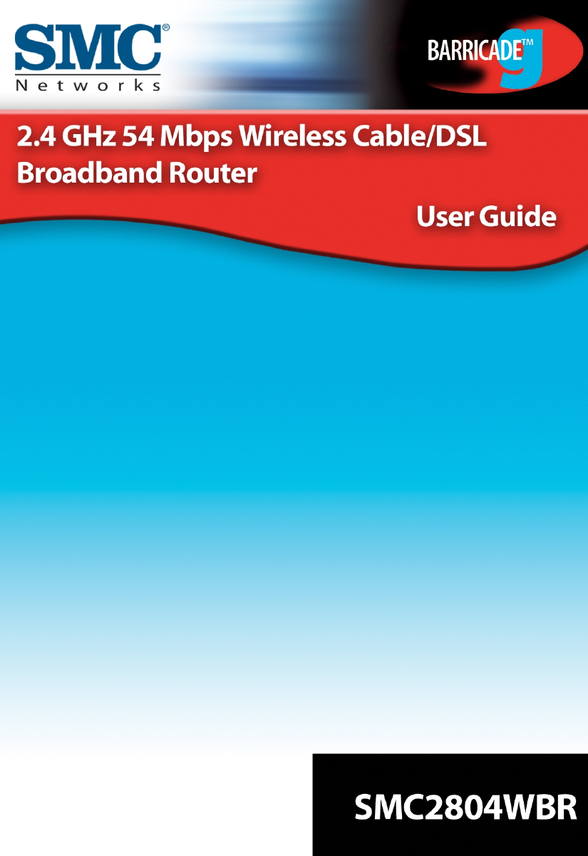 Accton Technology 2804WBR Barricade g 2.4GHz 54 Mbps Wireless Router ...
