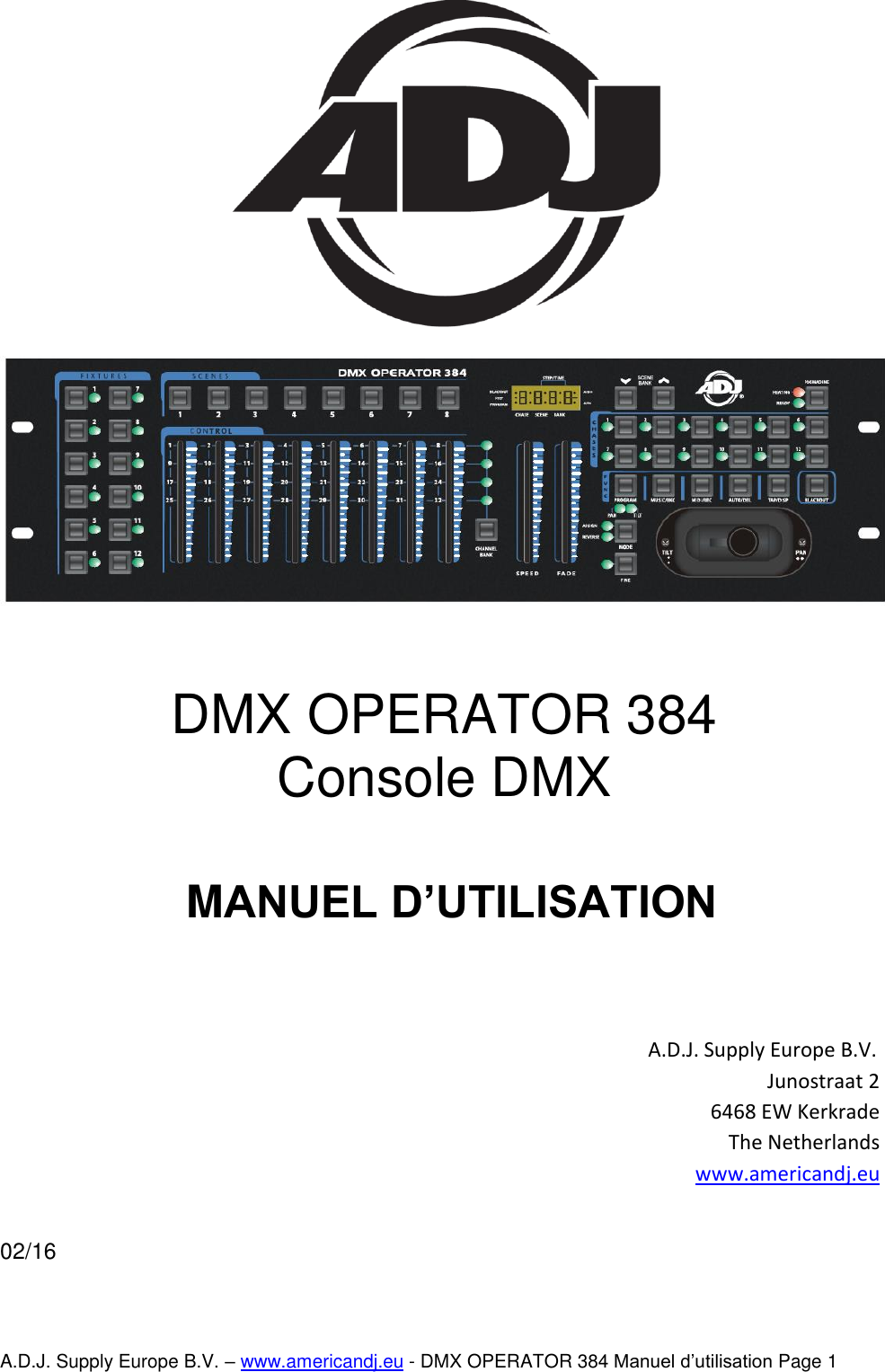 DMX OPERATOR 384 FR