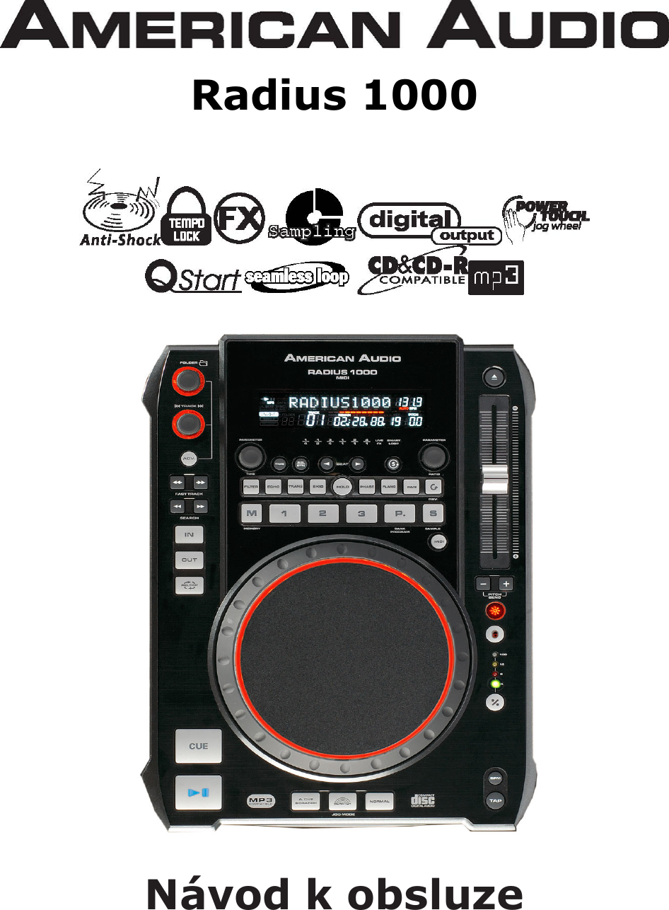 Adj Radius 1000 User Manual