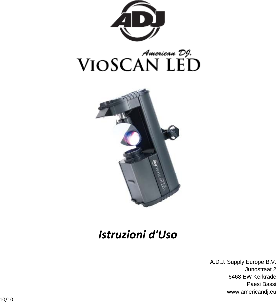Adj Vio Scan Led 02 It Vio_SCAN_LED_02_it User Manual
