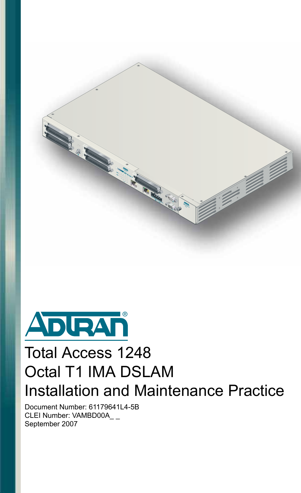 Adtran 1248 Users Manual