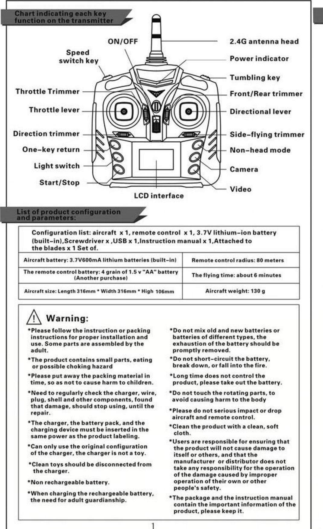 Aduro ADS-SB-01 Remote Control User Manual