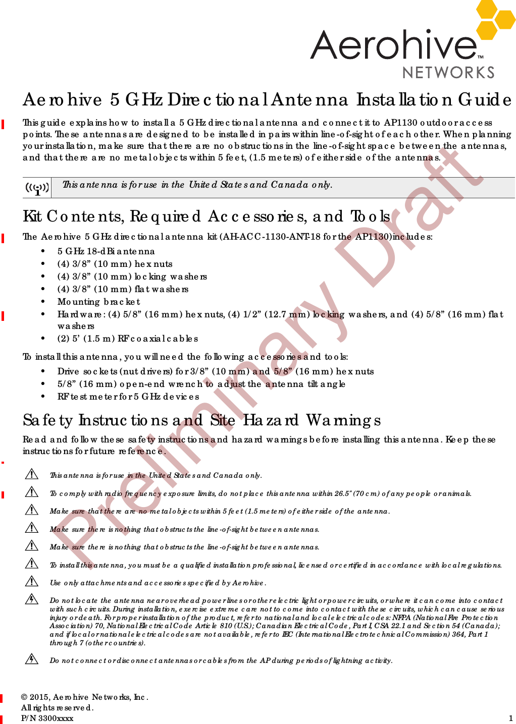 Aerohive Networks AP1130 Access Point User Manual Aerohive Deployment Guide