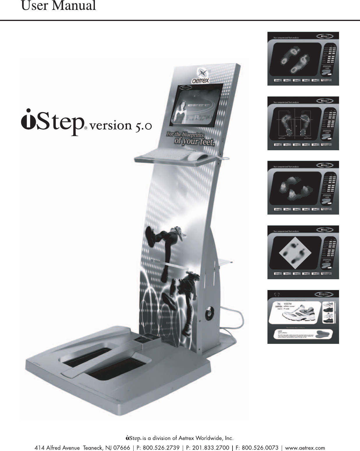 Aetrex Istep Version 5 0 Users Manual