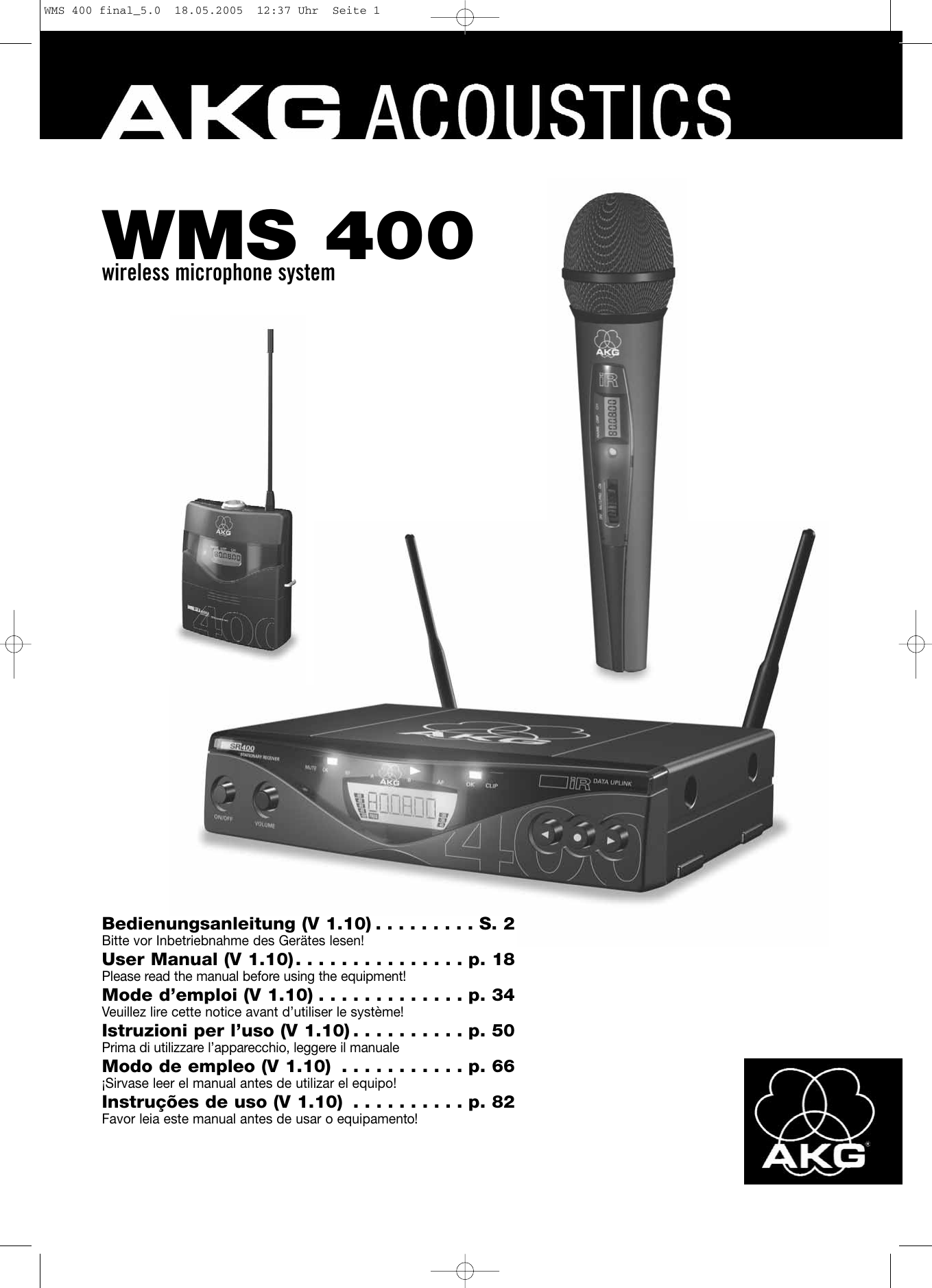 Akg Acoustics Wms 400 Users Manual _5.0