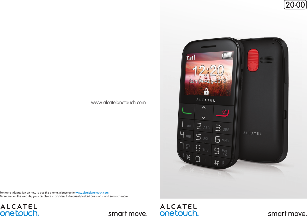 Alcatel Onetouch 2000 Owners Manual IP4777_2000X_UM_Eng_GB_16_131202