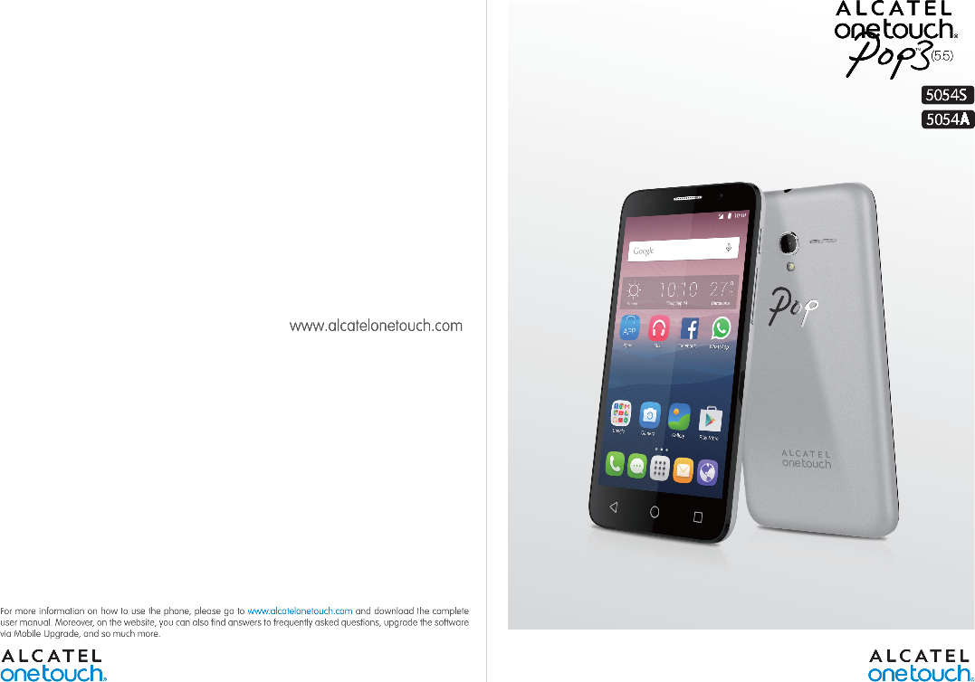 Alcatel Manual.Pop3 5.5