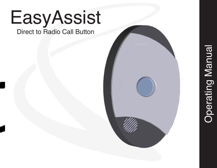 Alert Technologies EA1103 Easy Assist Call Button User Manual Manual