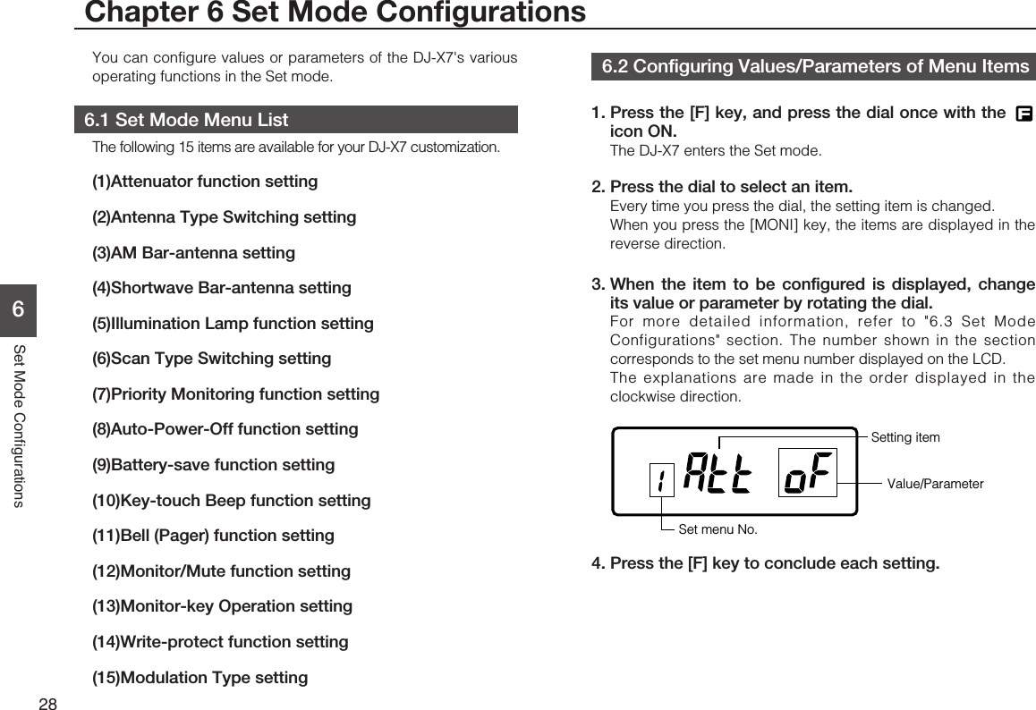 Alo orporated Electronics Division DJ-X7T Analog Scanning Receiver User ...