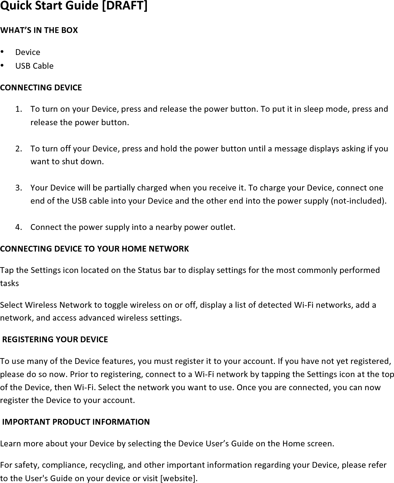 Amazon com Services 2679 Electronic Display Device User Manual Quick ...