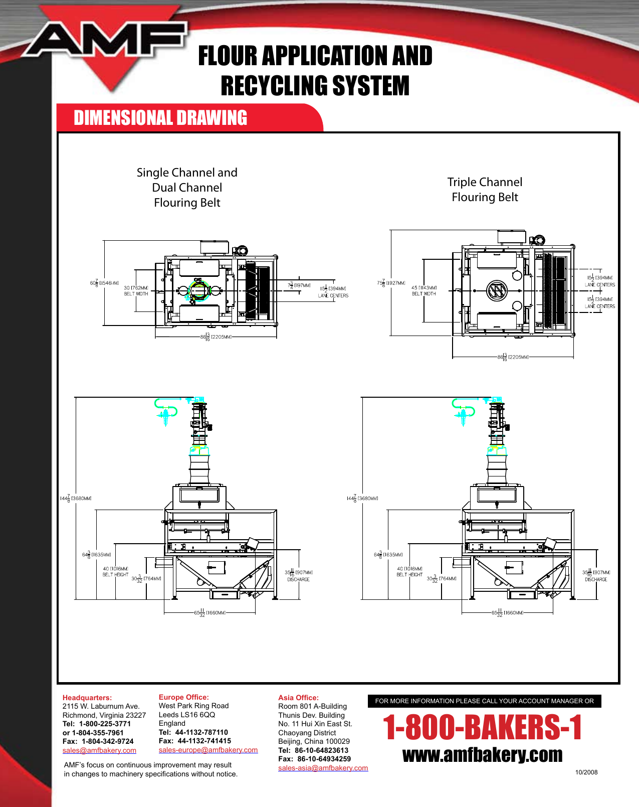 Amf Flour Application And Recycling System Users Manual