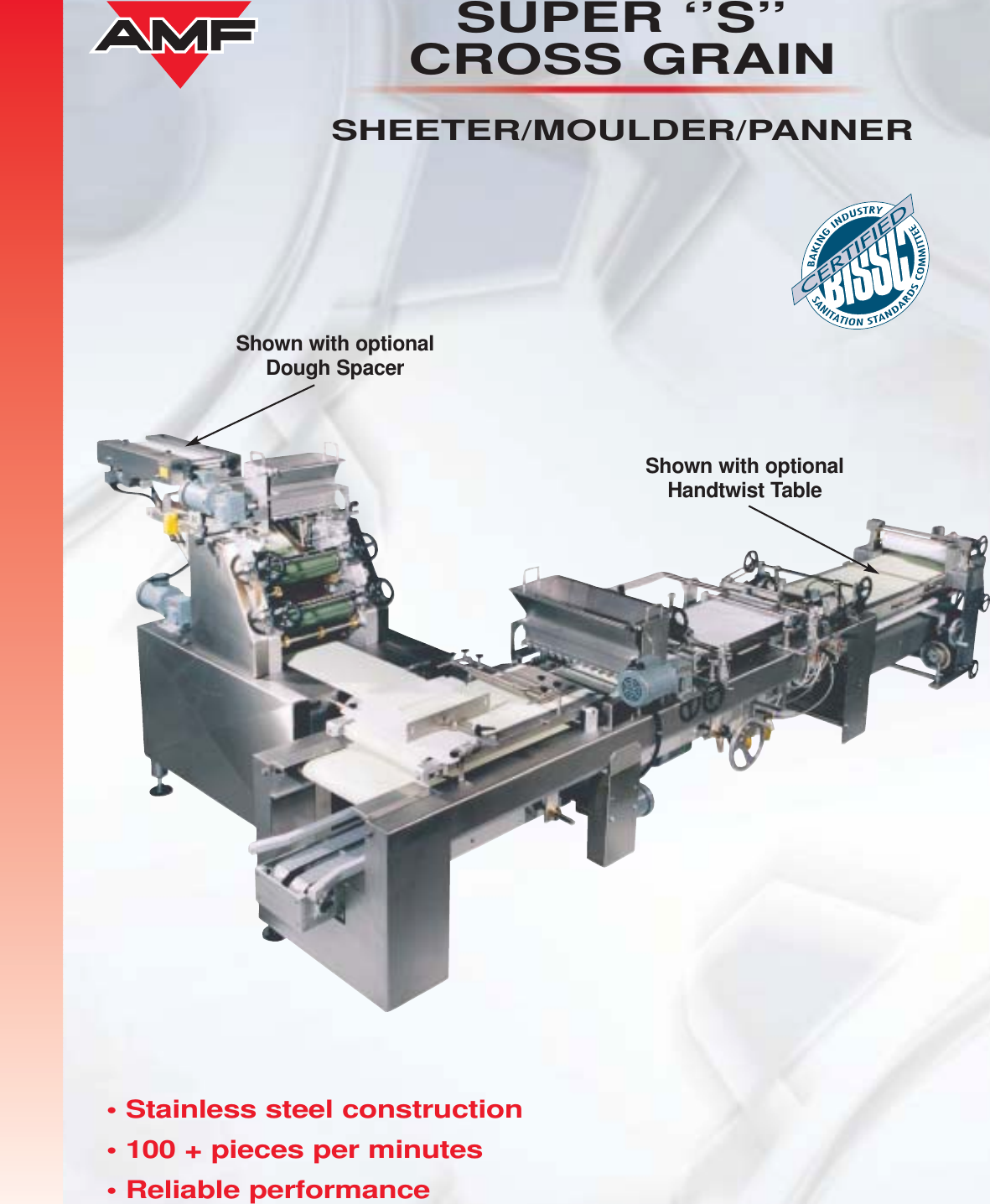 Amf Super Cross Grain Sheeter Users Manual 22 N AA NEW11x17