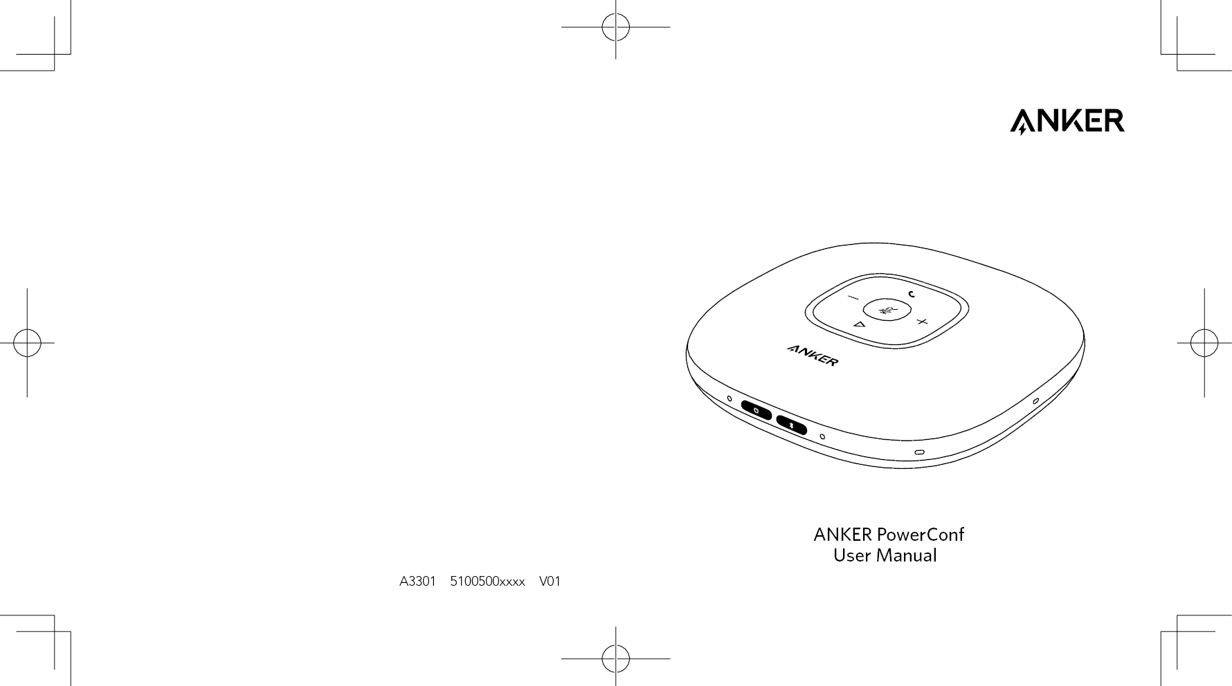 Anker Innovations A3301 Anker PowerConf User Manual 15 A3301 UserMan US