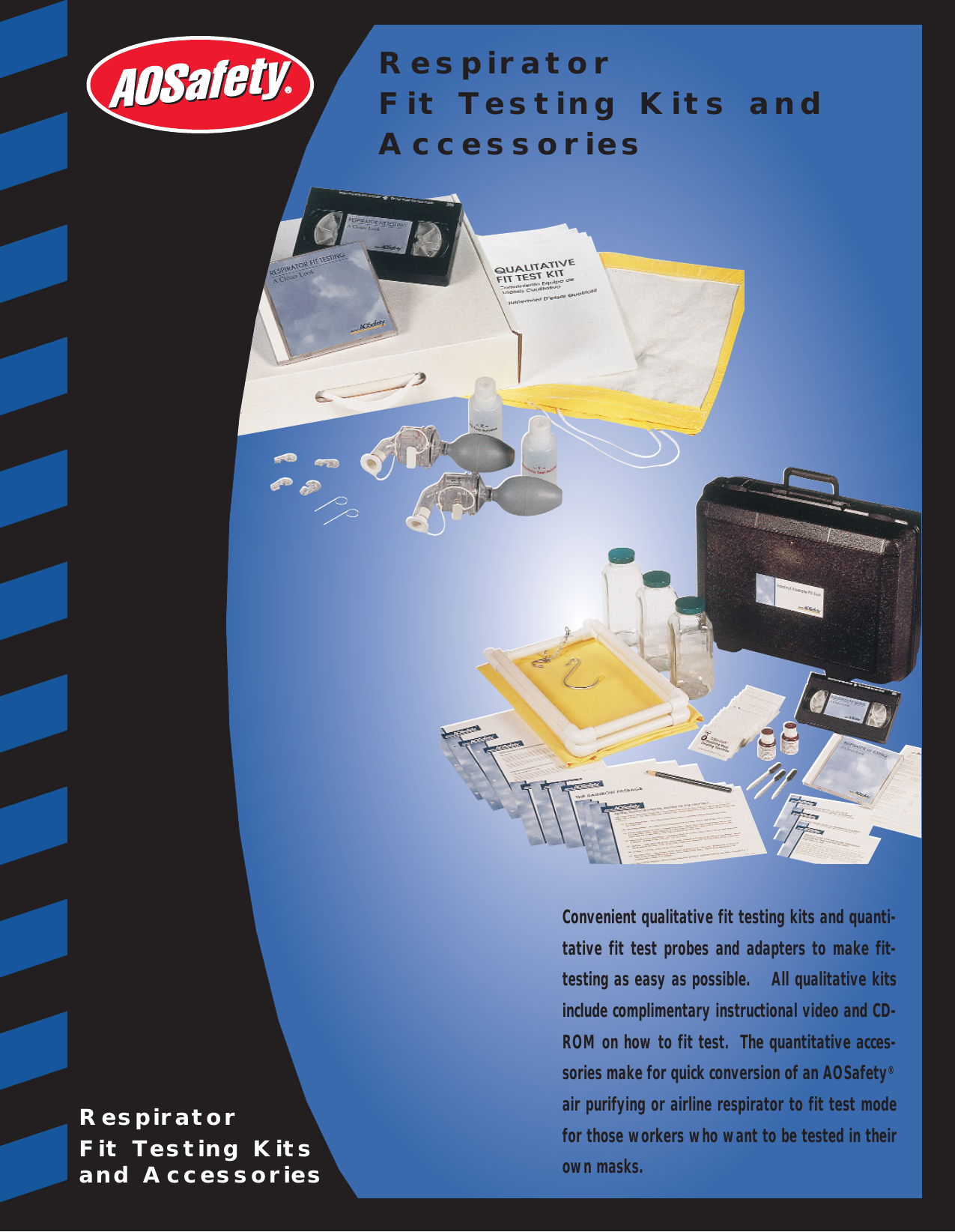 Aosafety Respirator Fit ing Kits And Accessories Users Manual .ING