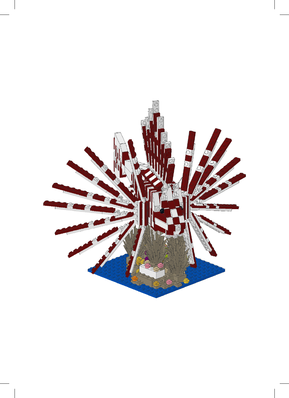 Reef Scape Series by TMC Volitans Lionfish