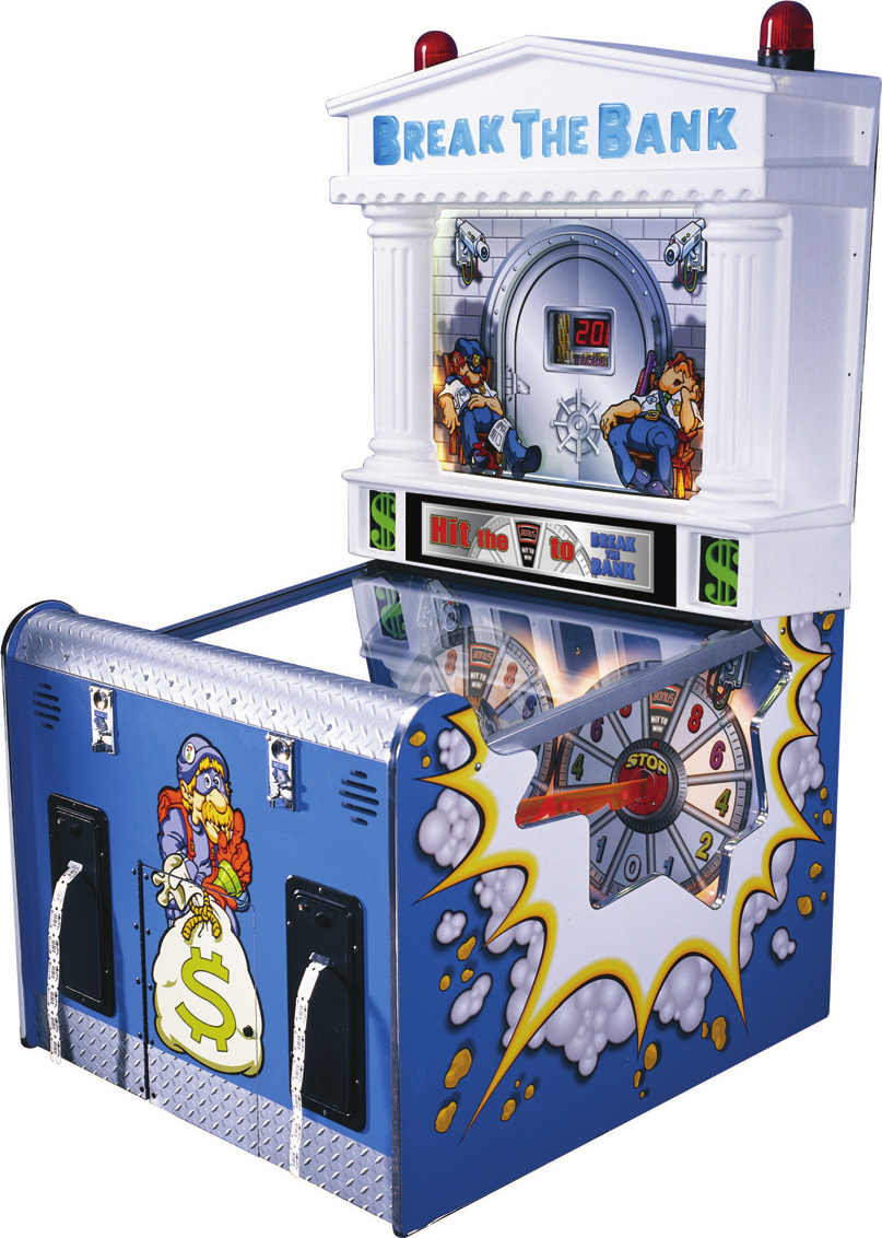 Arcade Break The Bank Manual User