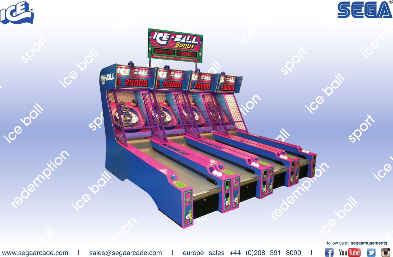 Arcade Ice Ball Info Sheet User Manual