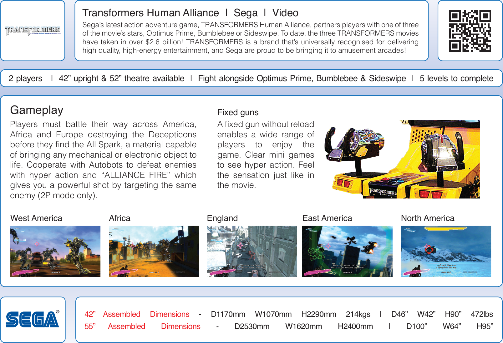 Arcade Transformers Info Sheet 124 User Manual