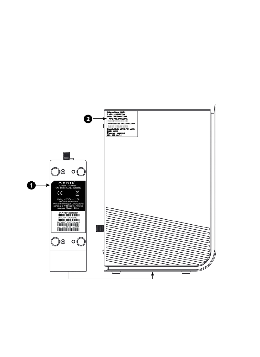 Arris TG2492S/CE User Manual TG2492S/CE: Guide (Spanish) TG2492S CE Spanish