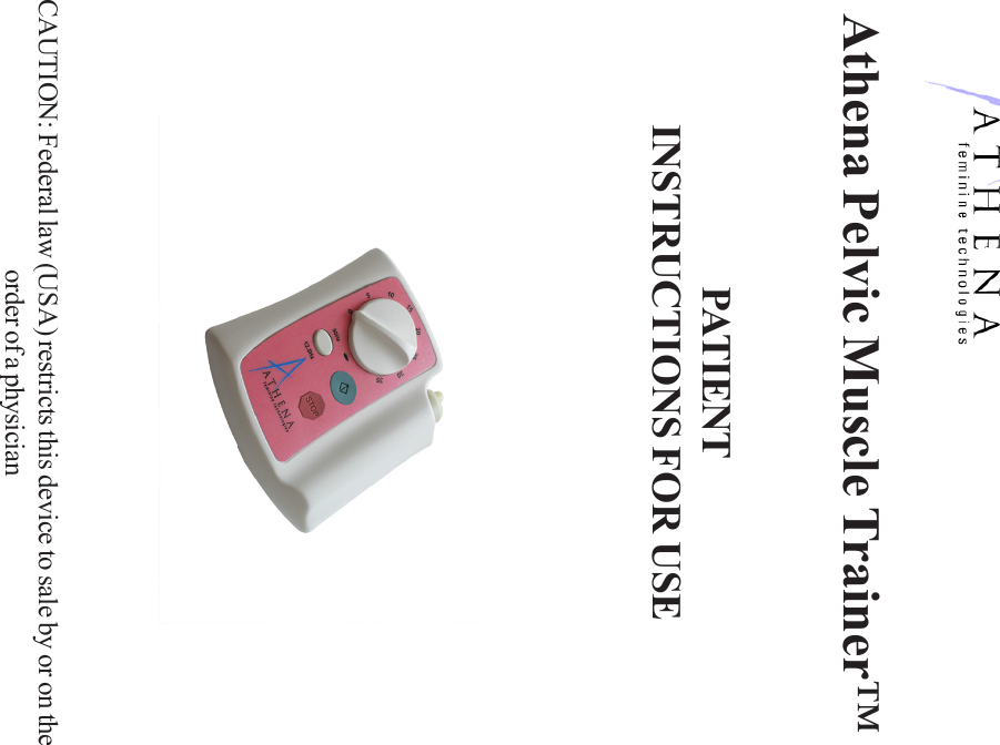 Athena Feminine Technologies E03946001 Remote Control for Medical ...