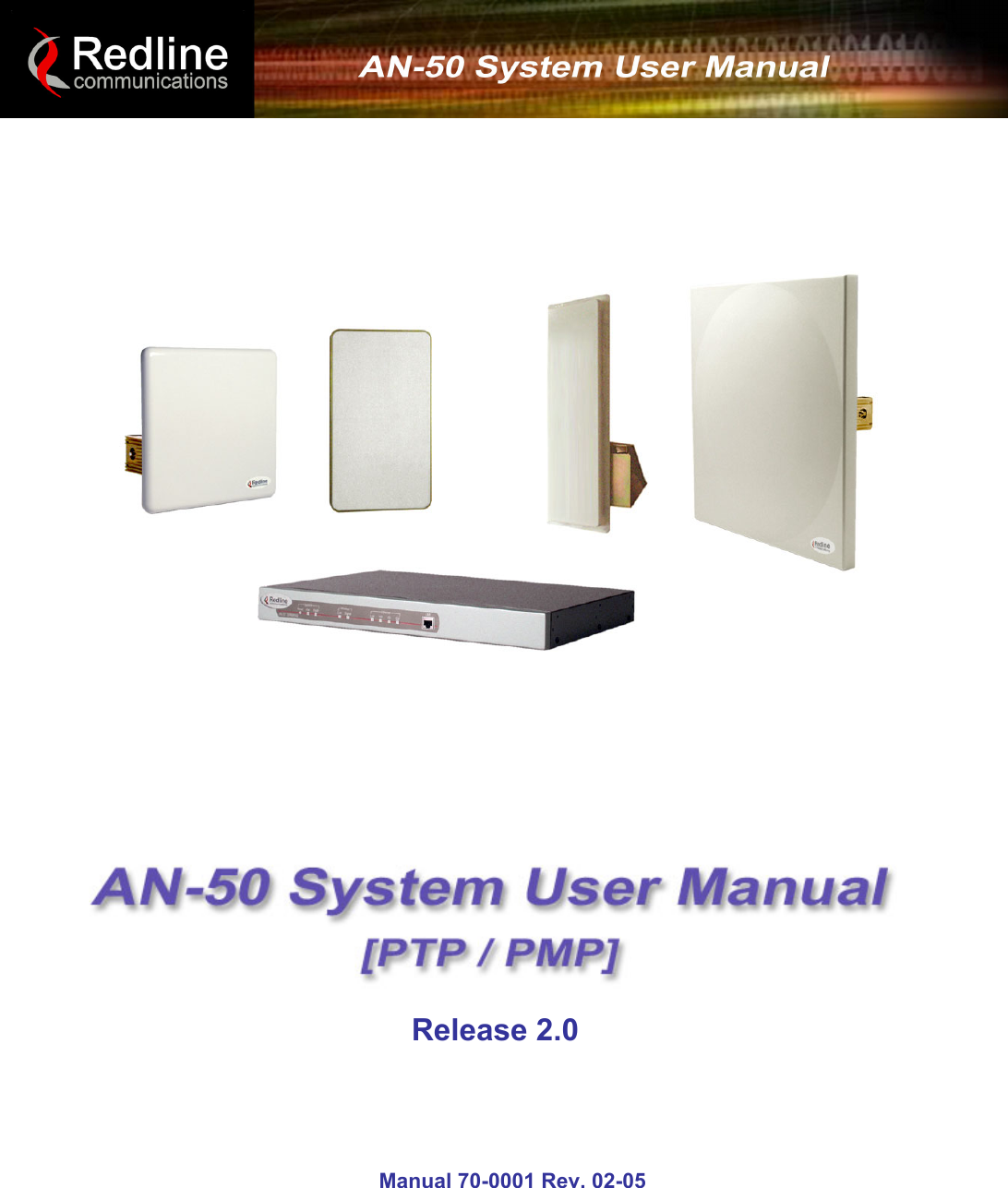 Aviat Networks AN50S AN50S Wireless Ethernet Bridge User Manual Getting Started
