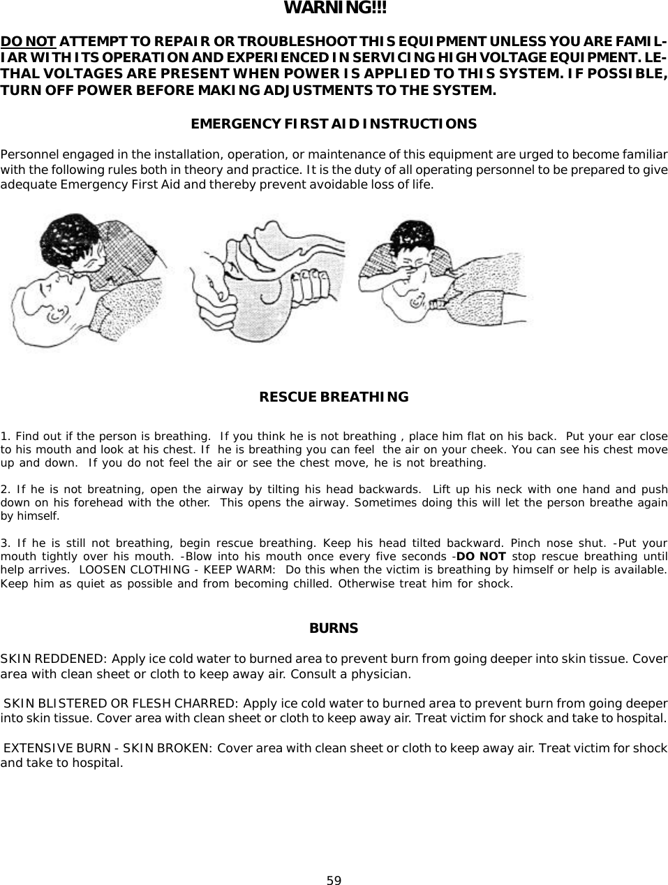 Axcera 79XITS-7025 4-Watt BRS/EBS Transmitter User Manual