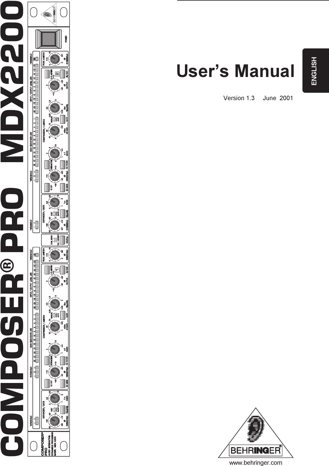 Behringer Mdx2200 Users Manual DATA MANFULL_MDX2200_ENG_Rev E.p65