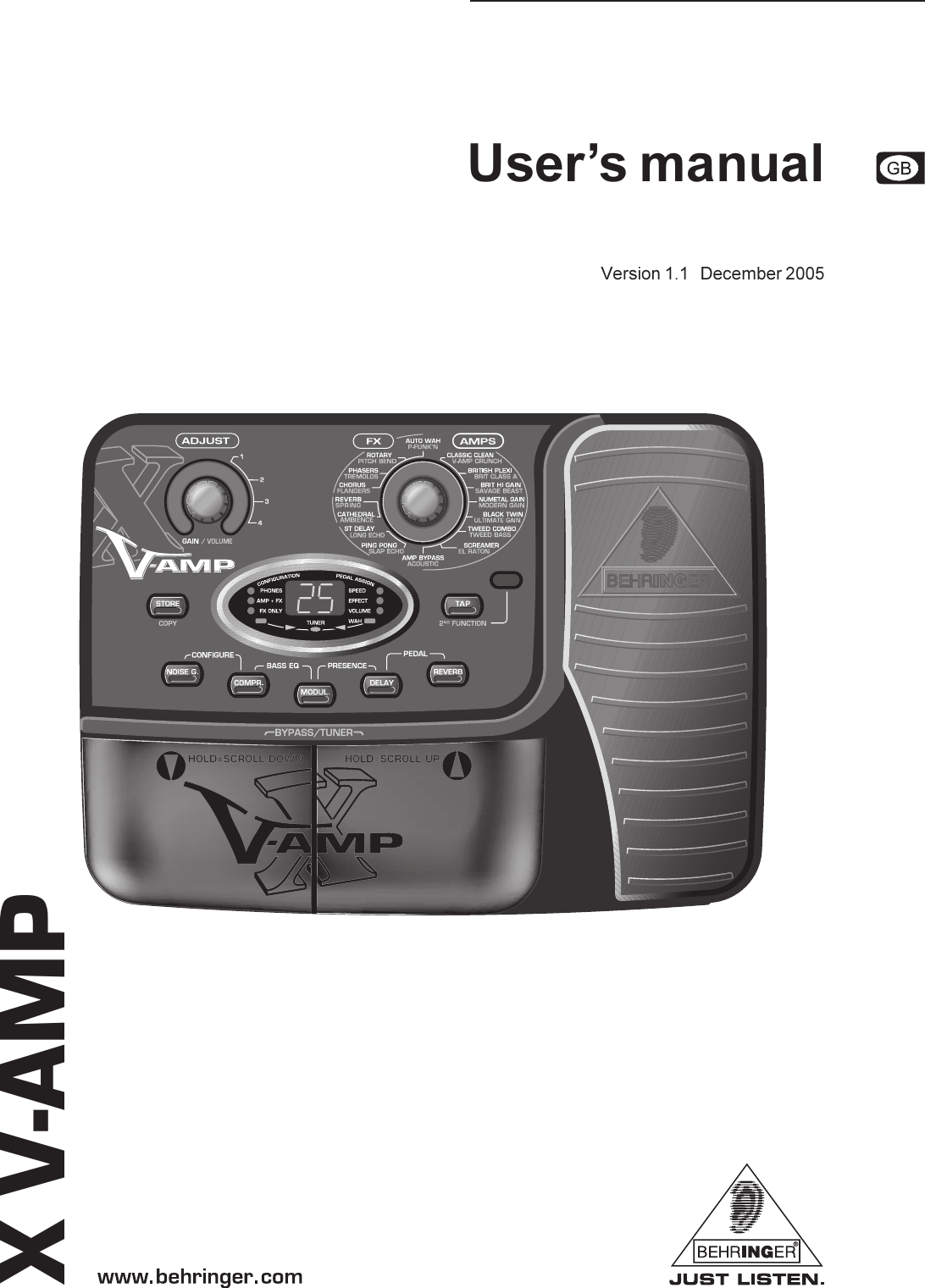 Behringer Xv Users Manual DATA MANFULL_LX1X_ENG_Rev_B.pmd