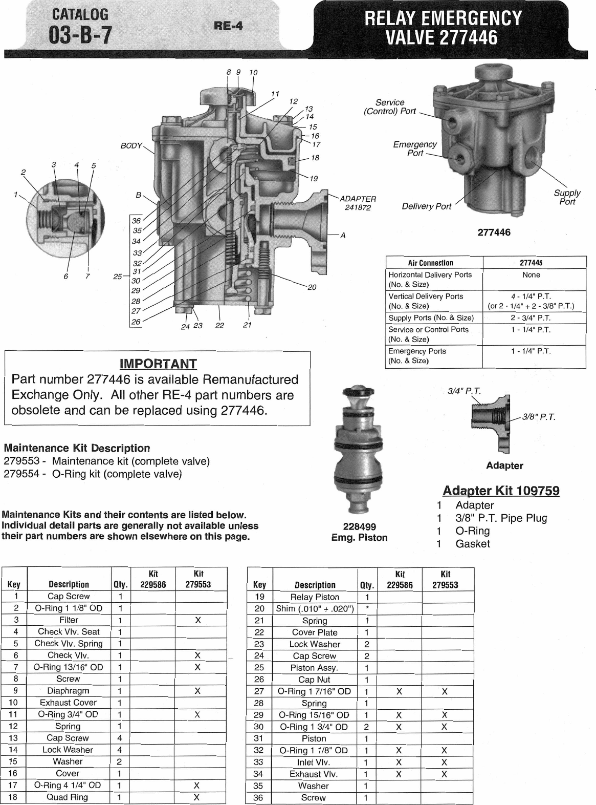 Bendix 03 B 6 Users Manual
