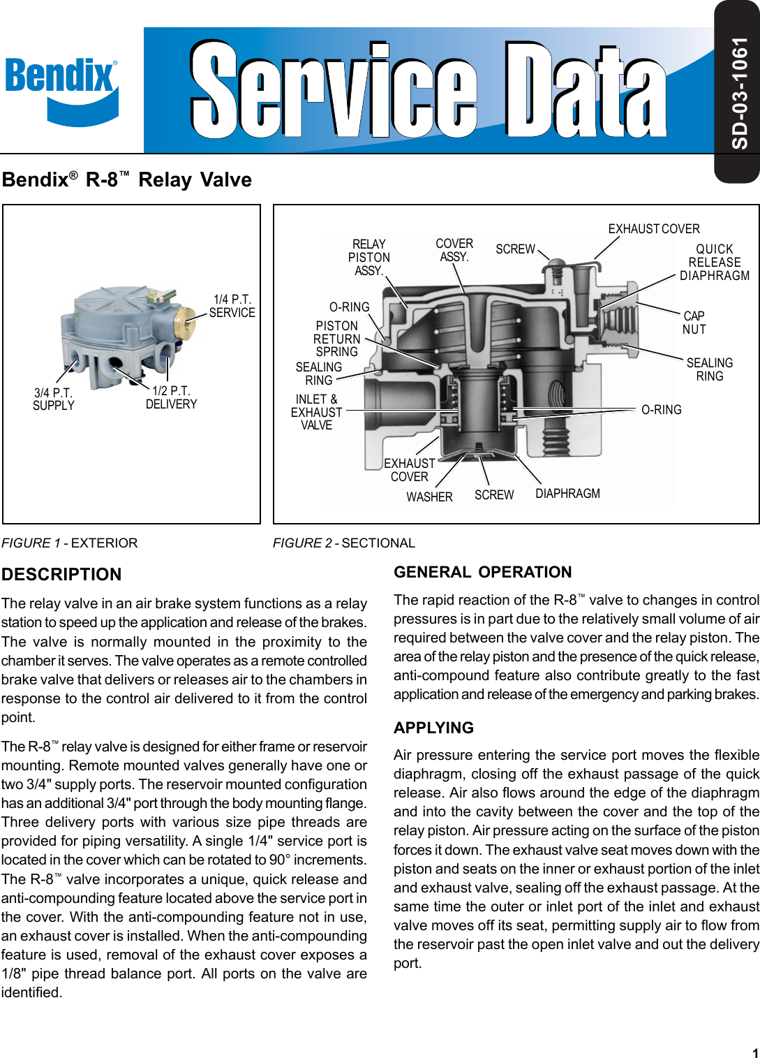 Bendix Bw1569 Users Manual SD031061c