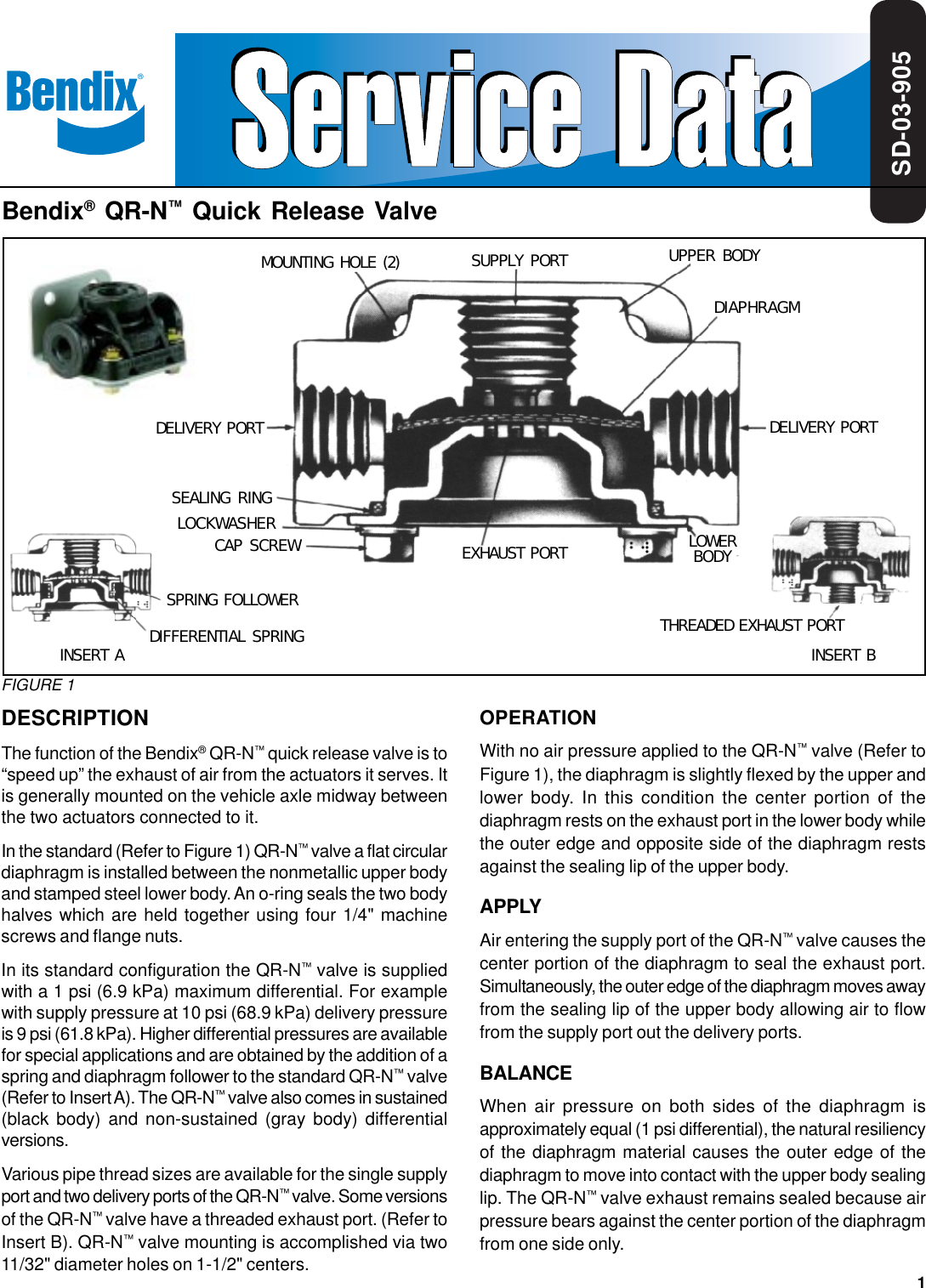 Bendix Bw1586 Users Manual Sd03 905
