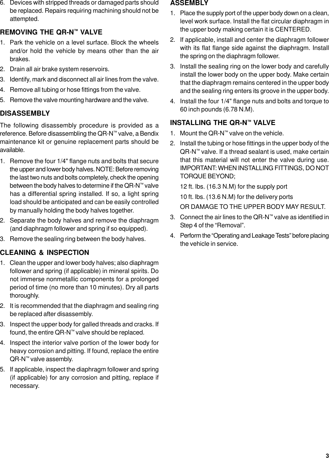 Bendix Bw1586 Users Manual Sd03 905