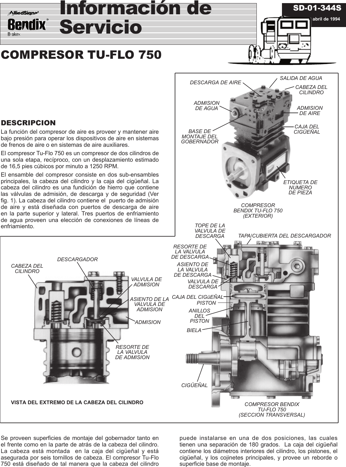 Bendix Bw1637S Users Manual 2