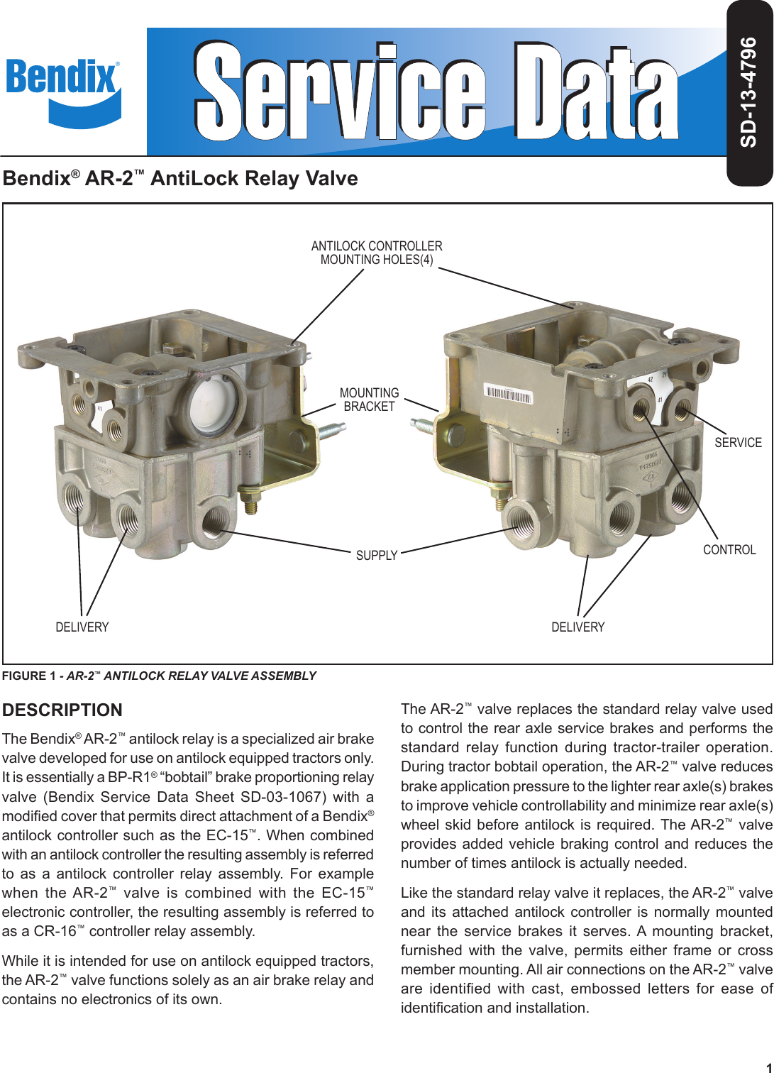 Bendix Bw1672 Users Manual
