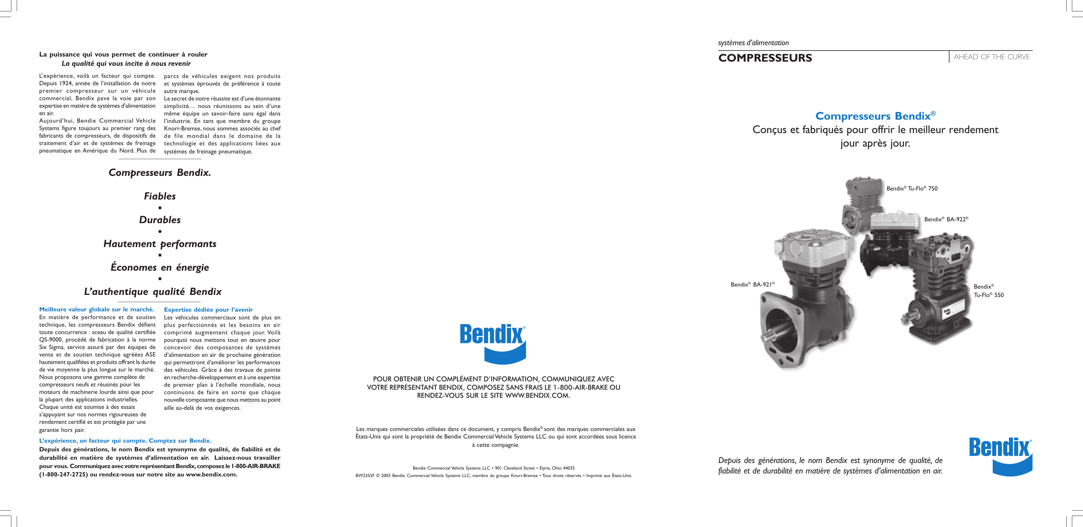 Bendix Bw2355F Users Manual 053634_Bendix.pmd