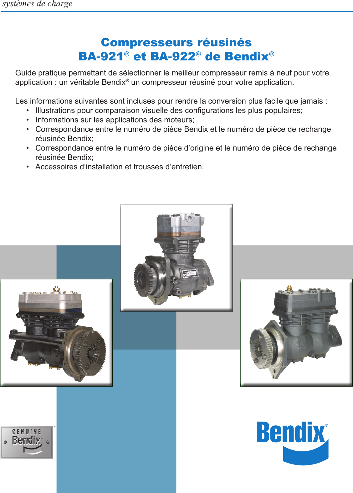 Bendix Bw2525F Users Manual 550/750 Compressor Flyer