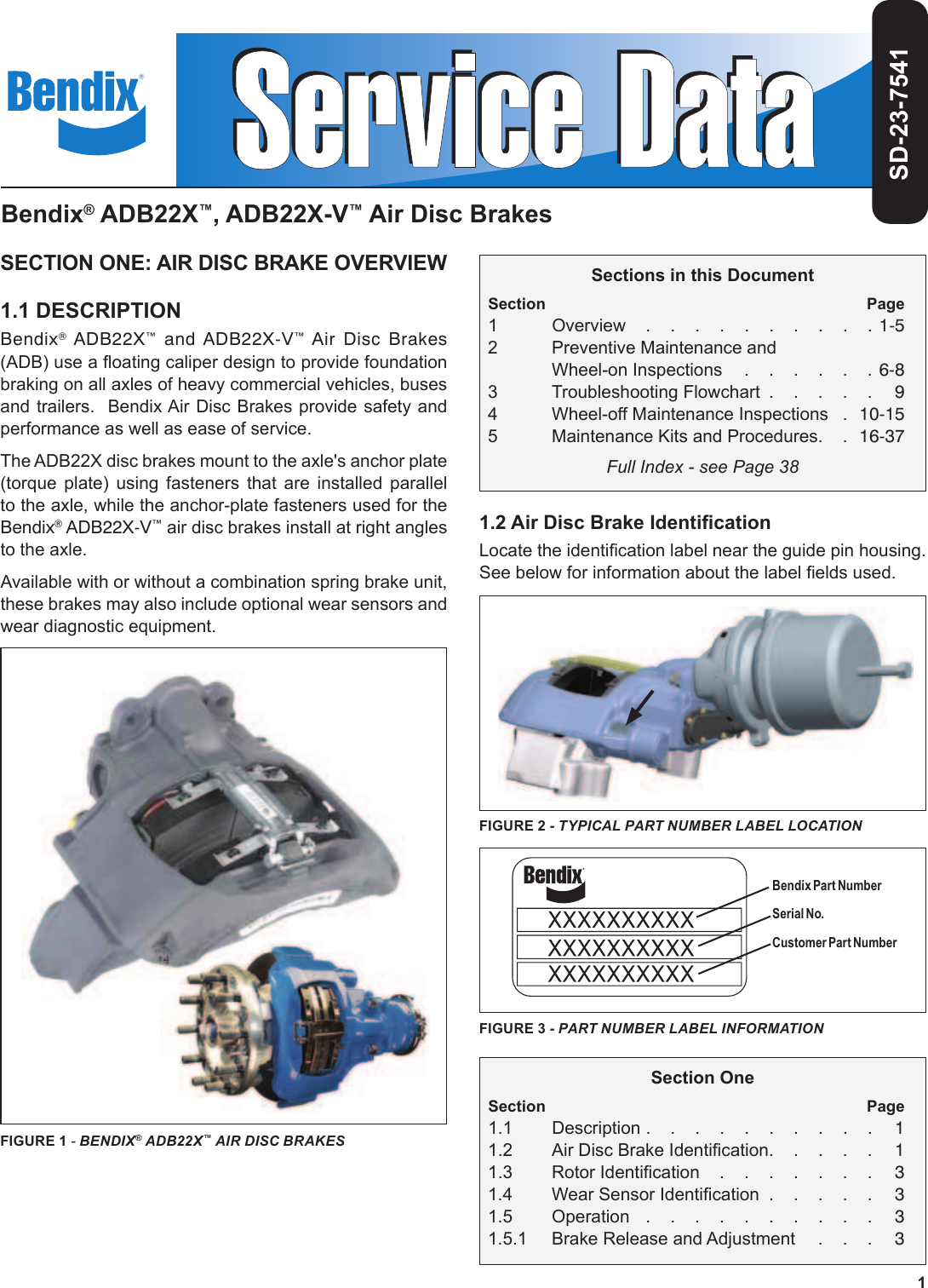 Bendix Bw7308 Users Manual 237541c