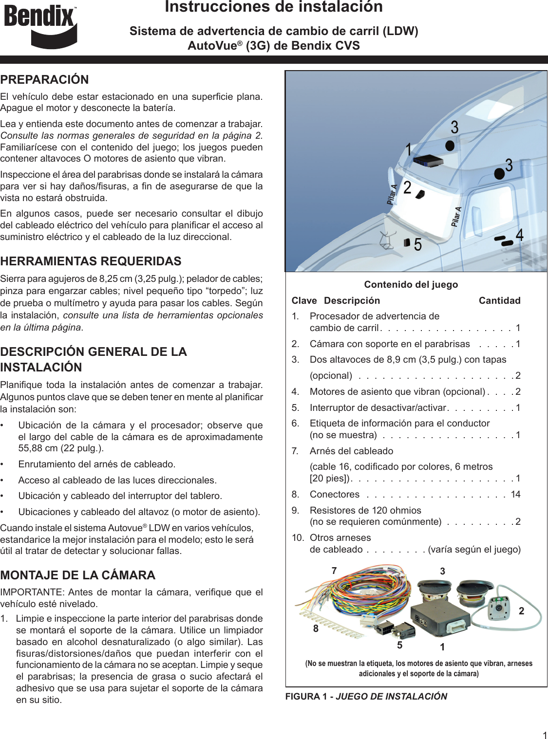 Bendix S 1580S Users Manual