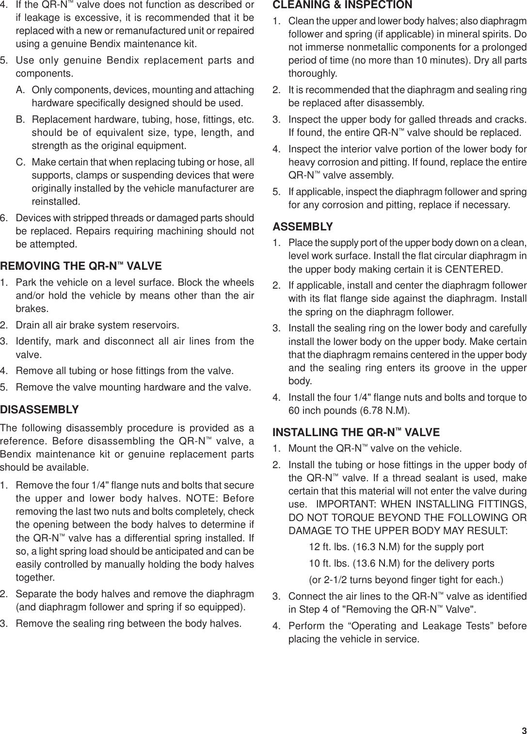 Bendix Sd 03 905 Users Manual 905e