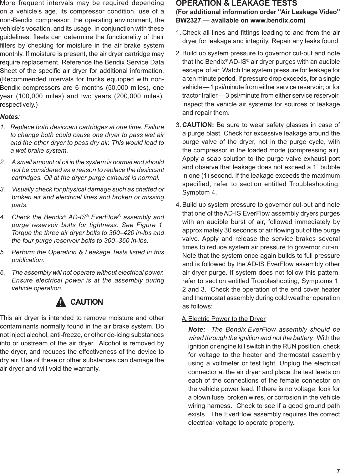 Bendix Sd 08 2417 Users Manual