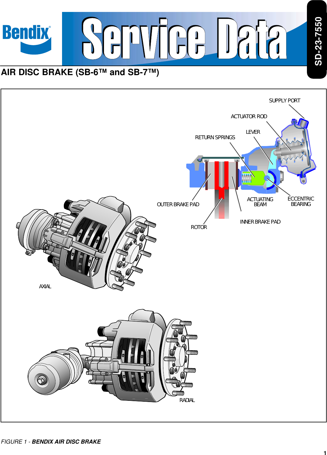 Bendix Sd 23 7550 Users Manual