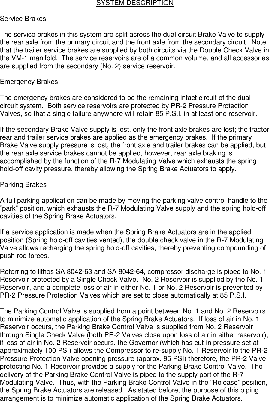 Bendix Tch 003 002 Users Manual Technical Bulletin