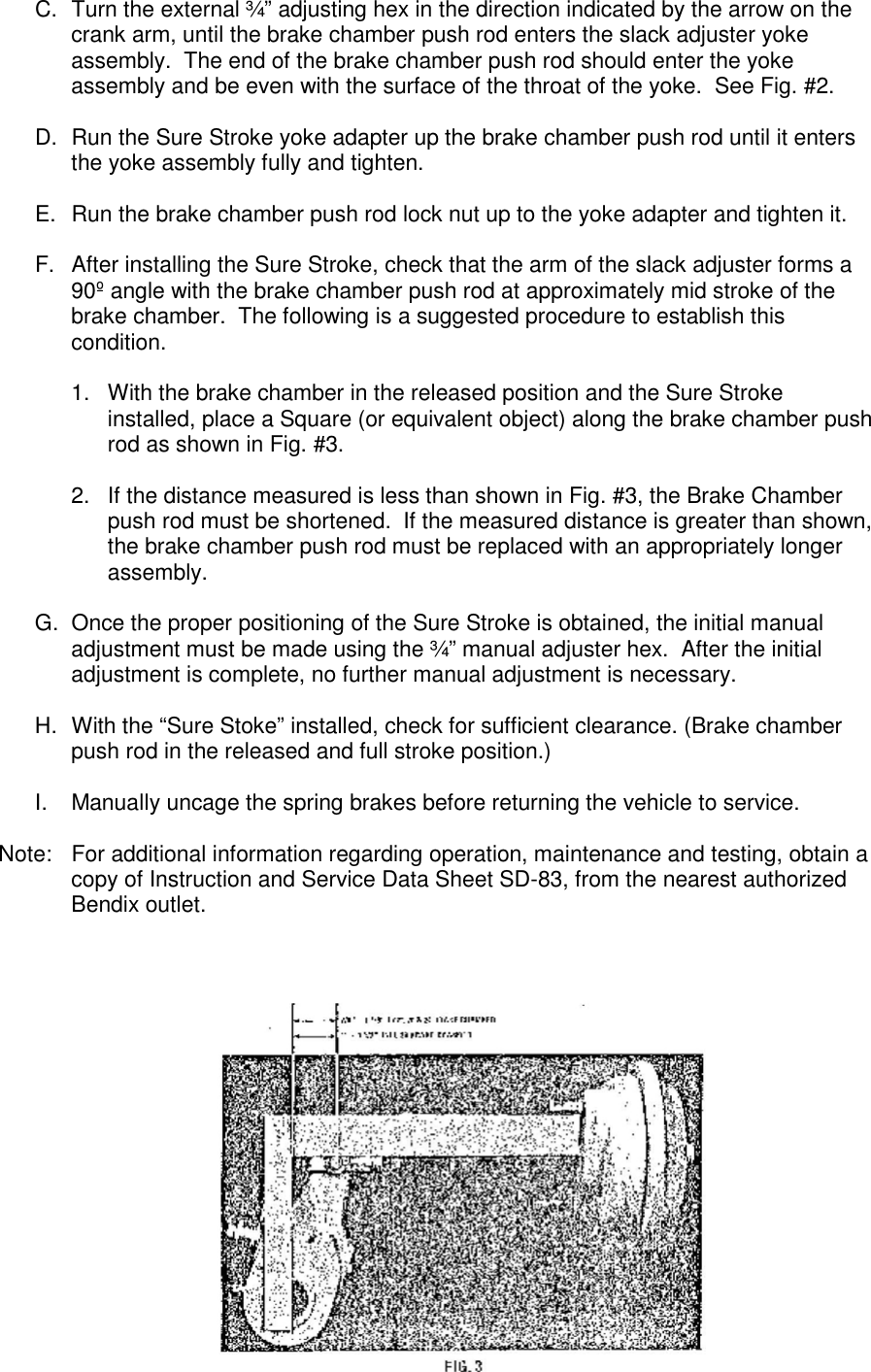 Bendix Tch 005 001 Users Manual Technical Bulletin