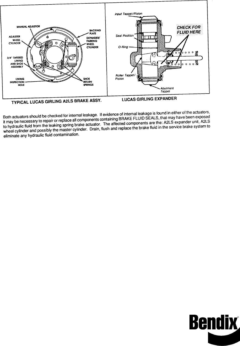 Bendix Tch 020 007 Users Manual Technical Bulletin